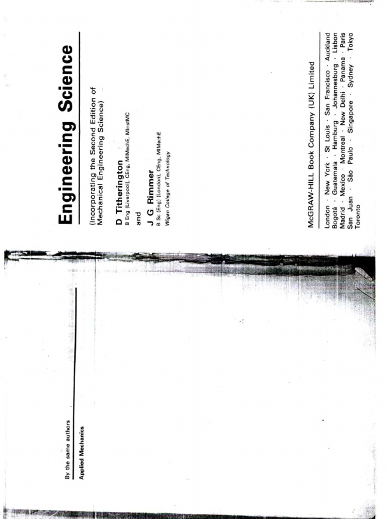 Engineering Science Book by Rimmer PDF | PDF