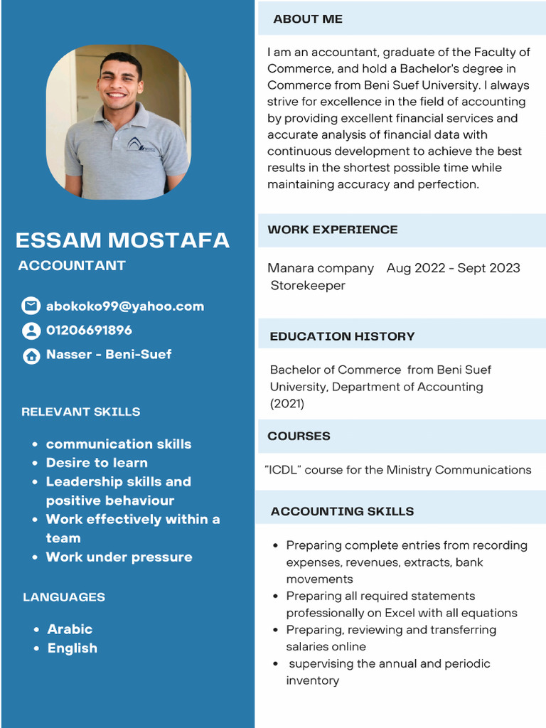 Essam Mostafa CV-2 | PDF