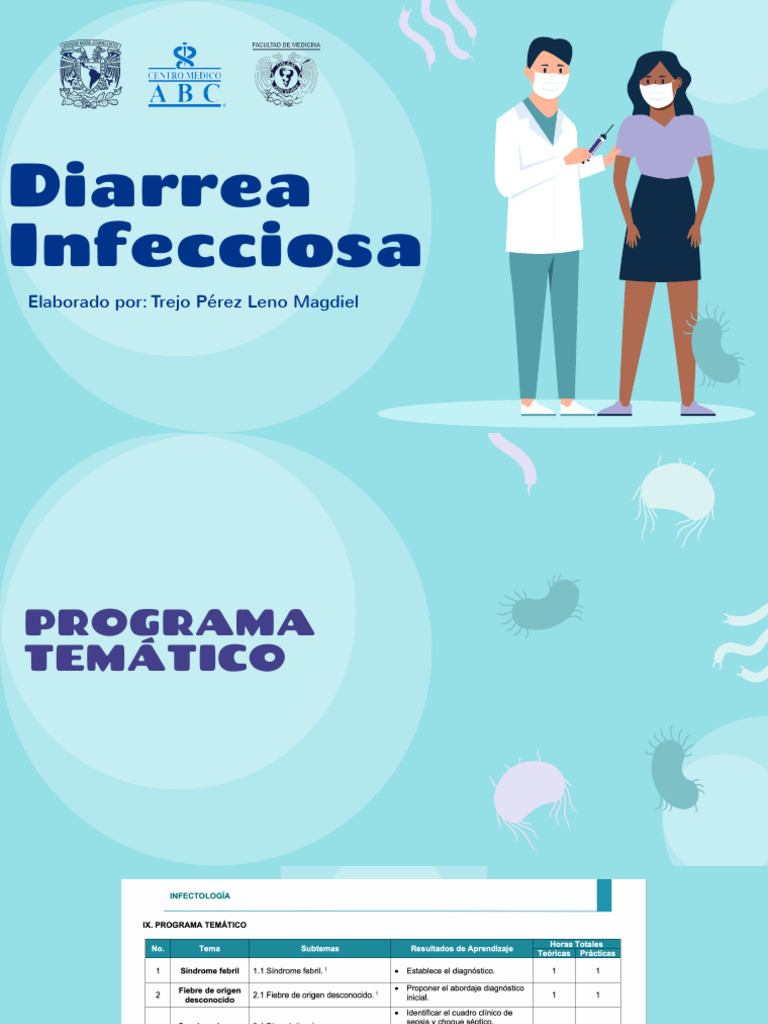 Diarrea Infecciosa | PDF | Diarrea | Microbiología
