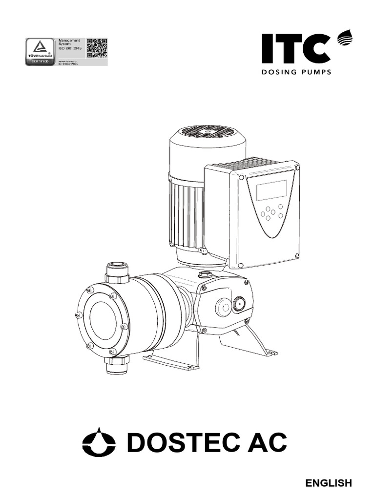 ITC DostecAC-EN | PDF | Pump | Flow Measurement