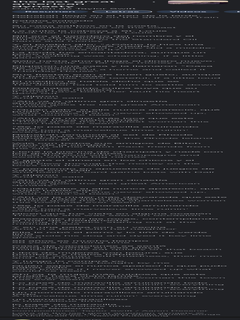 The Last Great American Dynasty Taylor Swift | PDF