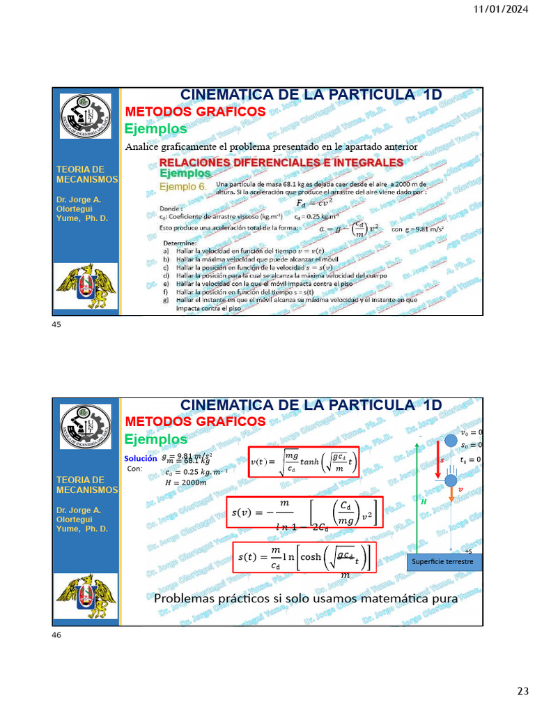 Metodos - Graficos (1) 23 27 | PDF | Cinemática | Mecanica clasica