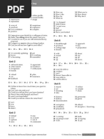 Business Result Intermediate Progress Tests | PDF
