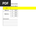 Torque Inspection Log Sheet | PDF