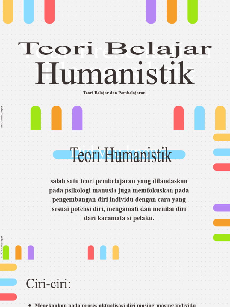 Teori Humanistik | PDF