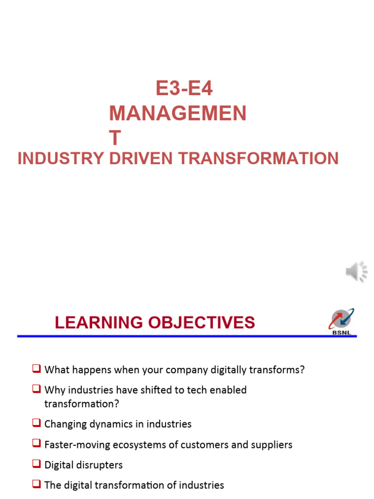 E3-E4 - PPT - Chapter 1. Industry Driven Transformation | PDF | Artificial Intelligence ...