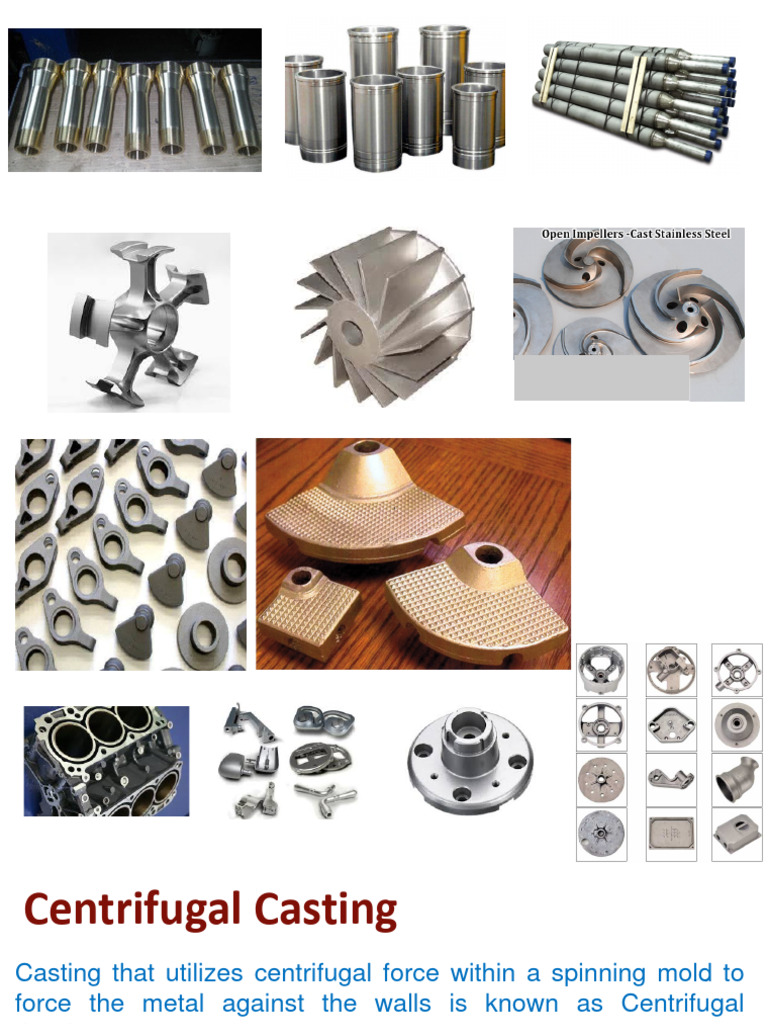 Centrifugal Casting Process Overview | PDF | Casting | Metals