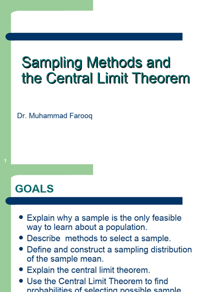 Sampling Method Pdf Sampling Statistics Standard Deviation