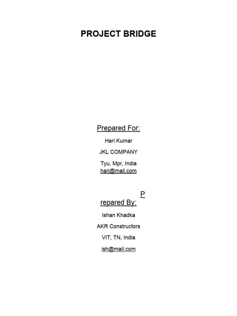 Proposal Sample-1 | PDF | Payments | Private Law