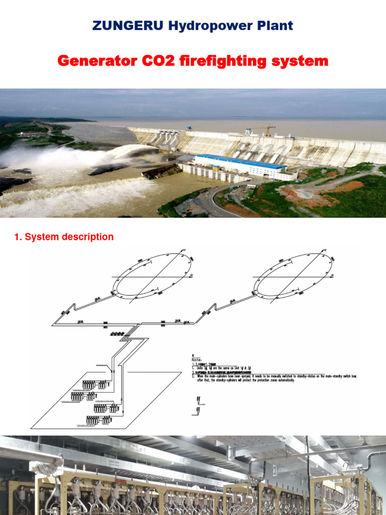 CO2 Fire System for Hydropower | PDF | Valve | Firefighting