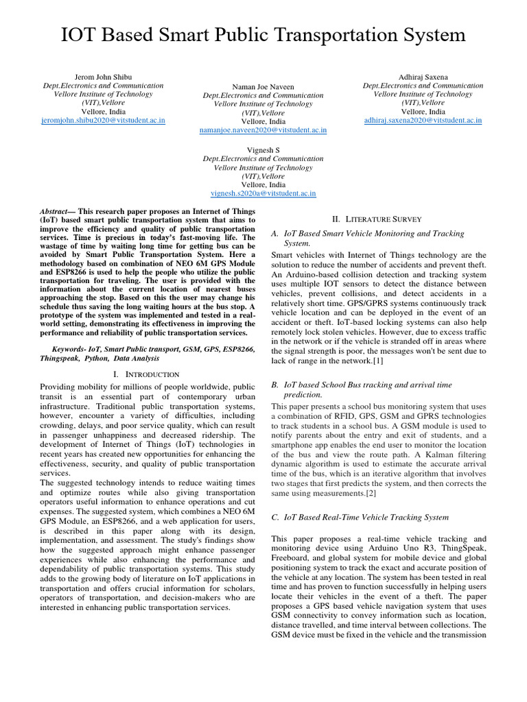 Final IEEE Report | PDF