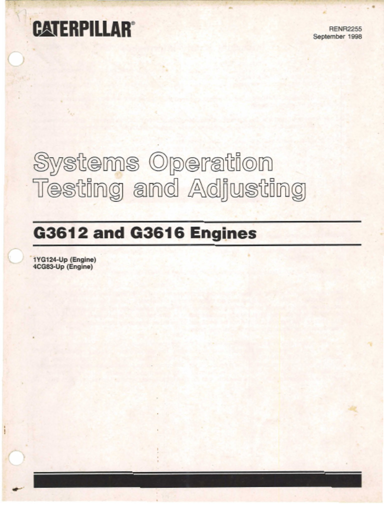 Systems Operation Testing and Adjustment-2 | PDF