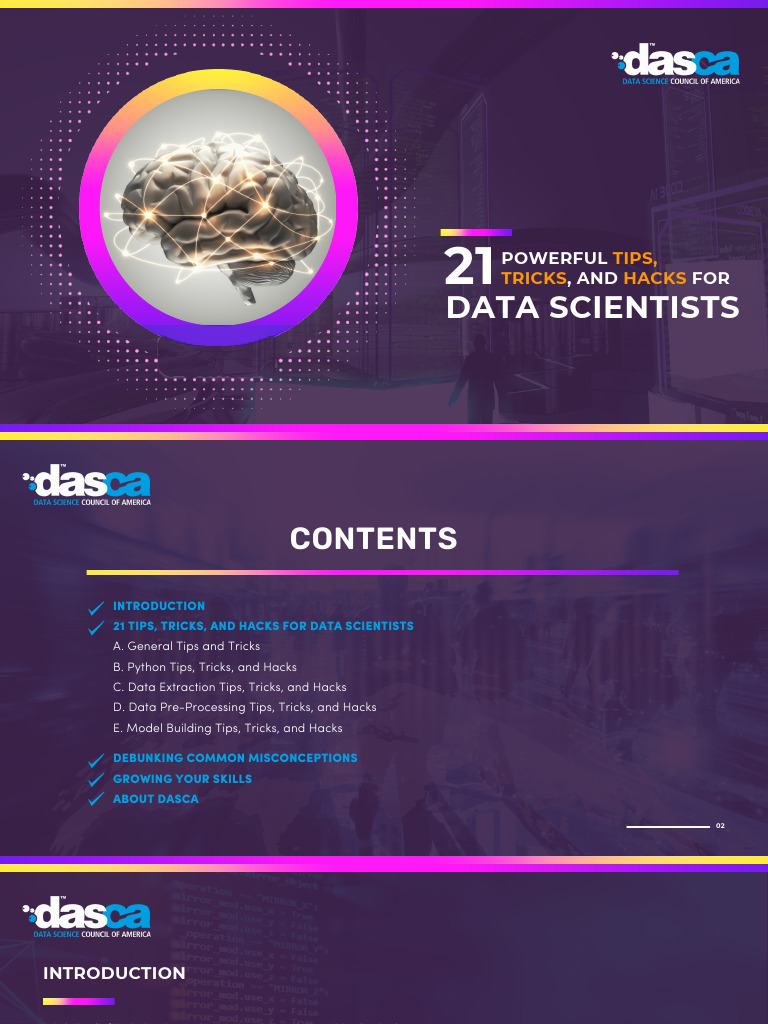 21 Powerful Tips Tricks and Hacks For Data Scientists | PDF | Machine ...