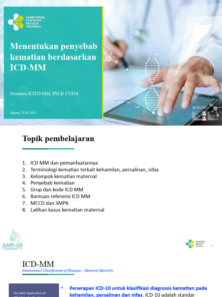 ICD MM Kompilasi | PDF