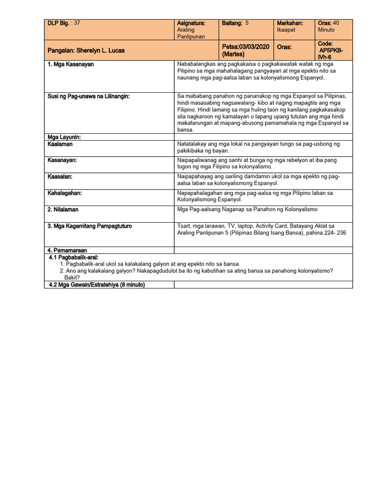 DLP AP q4 15-16 | PDF