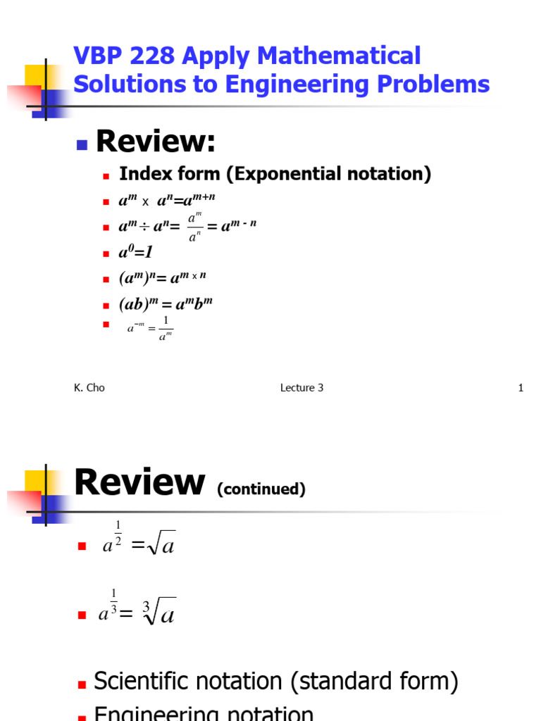 Lecture 03 | PDF | Multiplication | Algebra