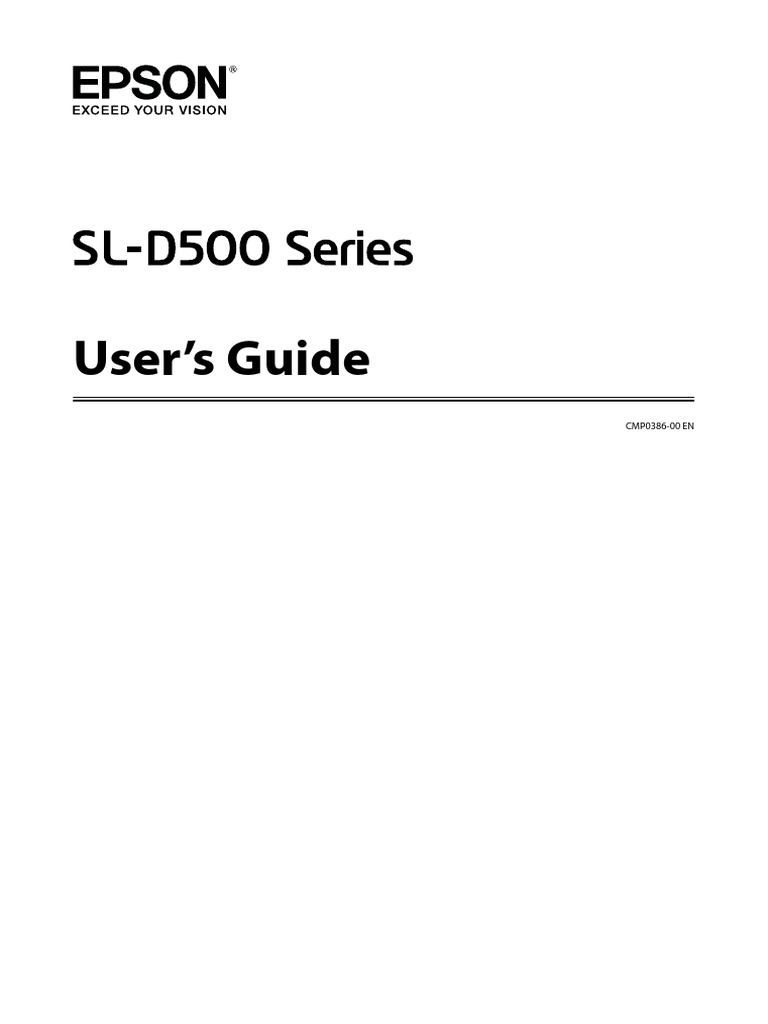 D500 - User Manual | PDF | Printer (Computing) | Wi Fi
