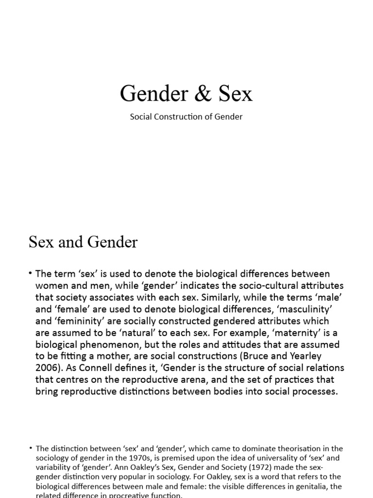 Theories+on+Gender | PDF | Gender | Gender Studies