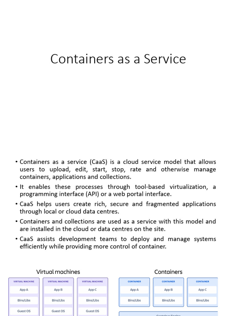 Understanding Containers as a Service | PDF | Cloud Computing | Security