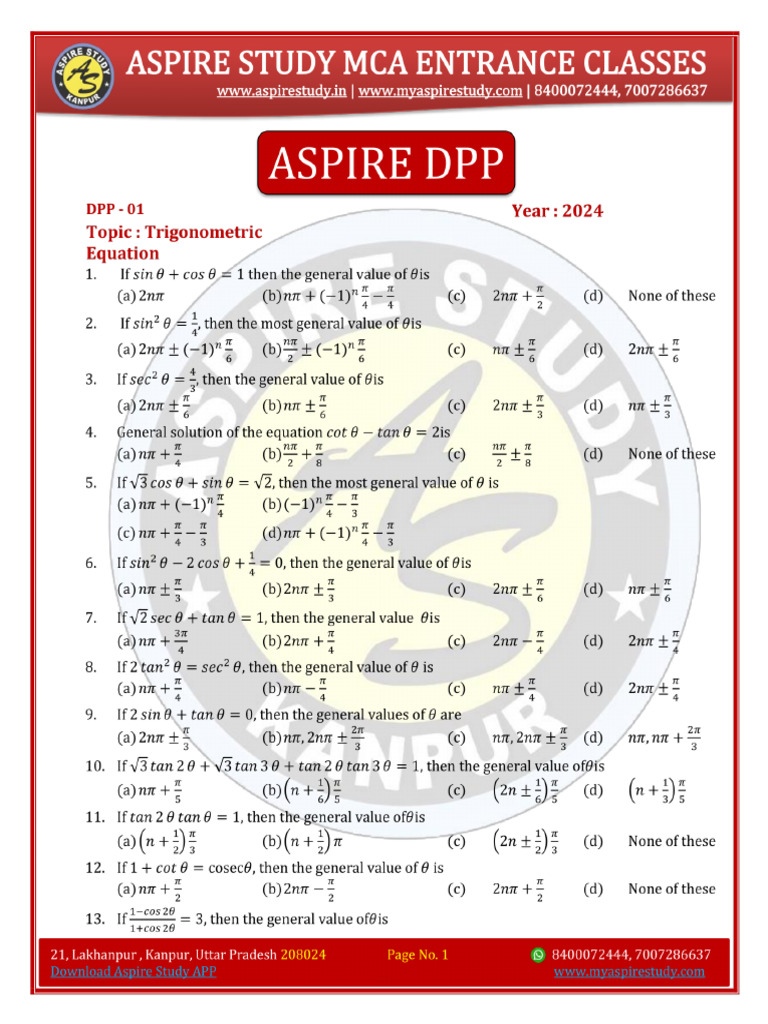 Trigo Eq Dpp1 | PDF