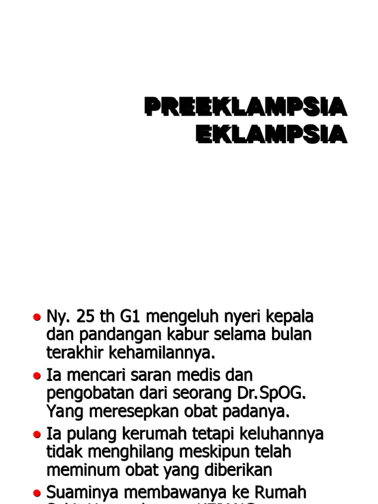 10 Preeklampsia Eklampsia | PDF