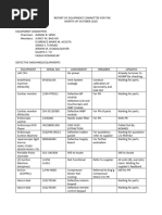 Daily Ventilator Maintenance Checklist | PDF