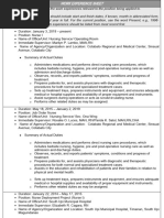 Work-Experience-Sheet CSC Form 212 | PDF | Business | Employment