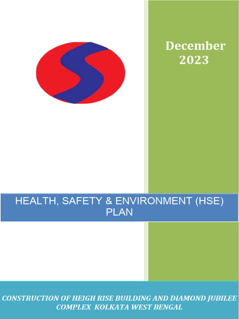 Kolkata High-Rise HSE Plan 2023 | PDF | Occupational Safety And Health ...