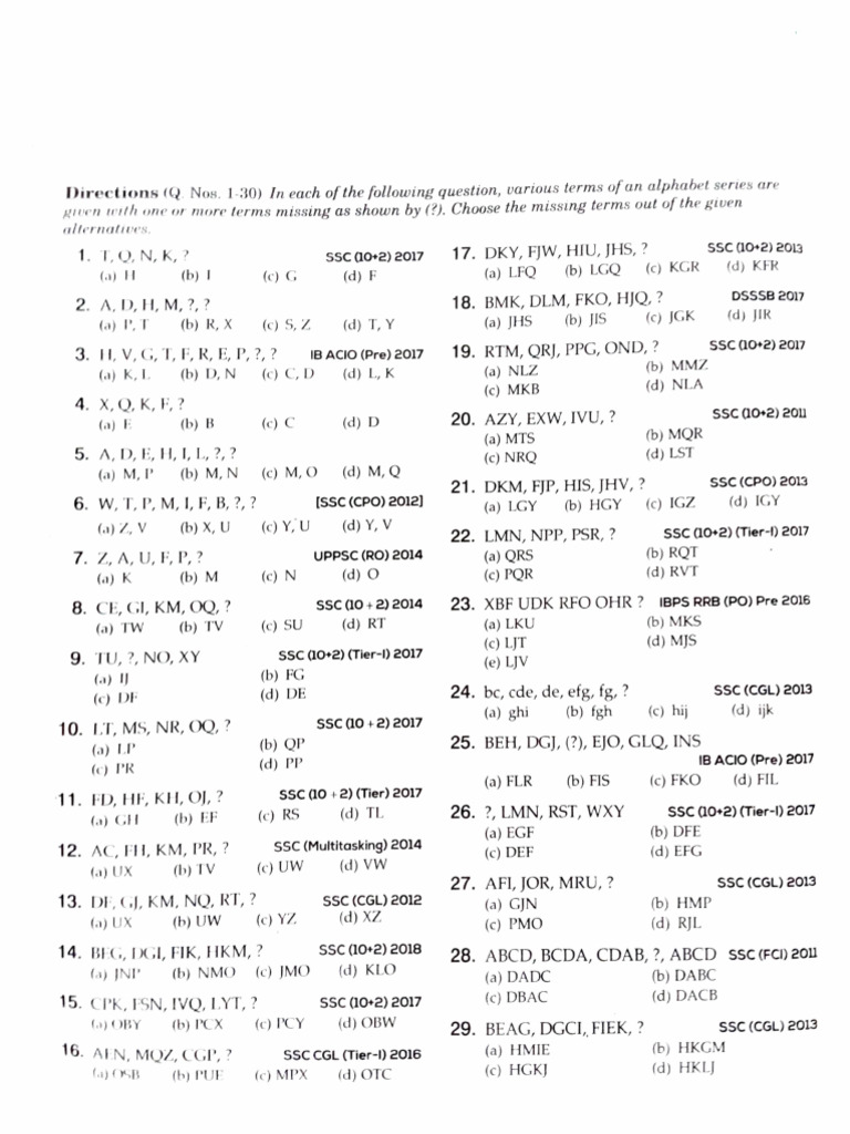 Tor-7 Letter Series | PDF