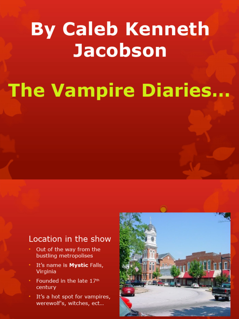 The Vampire Diaries | PDF | The Vampire Diaries | Fictional Diaries