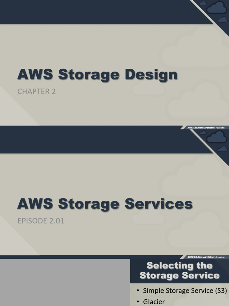 AWS+Slides+Ch+02 Finalized | PDF