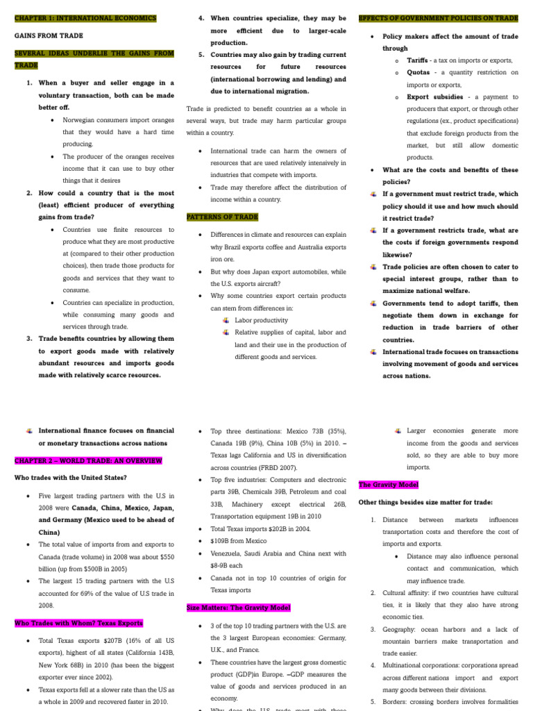 CHAPTER 1 6 Lectures | PDF