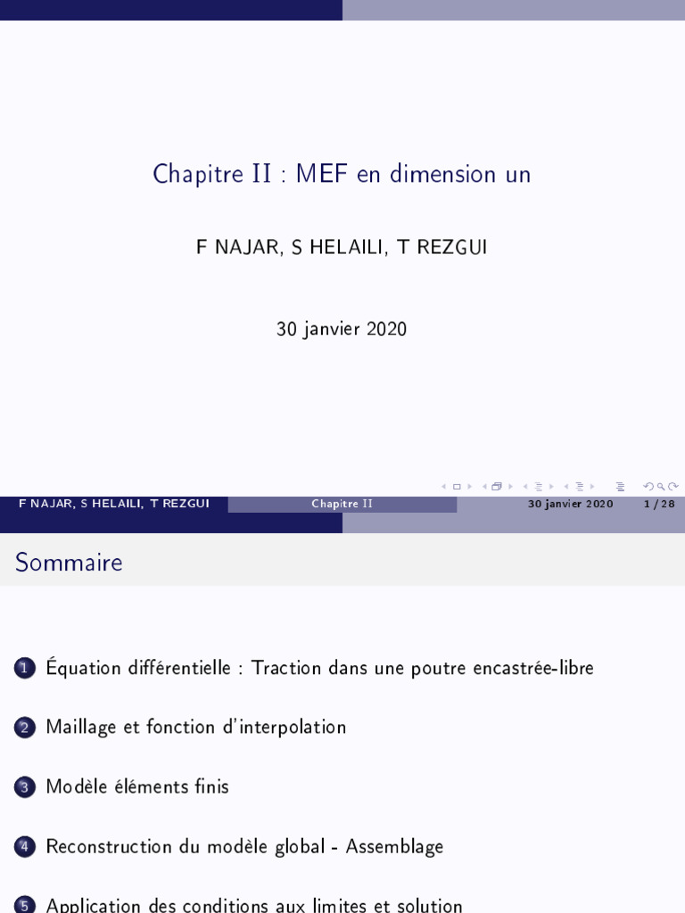 Chap2 MEF | PDF