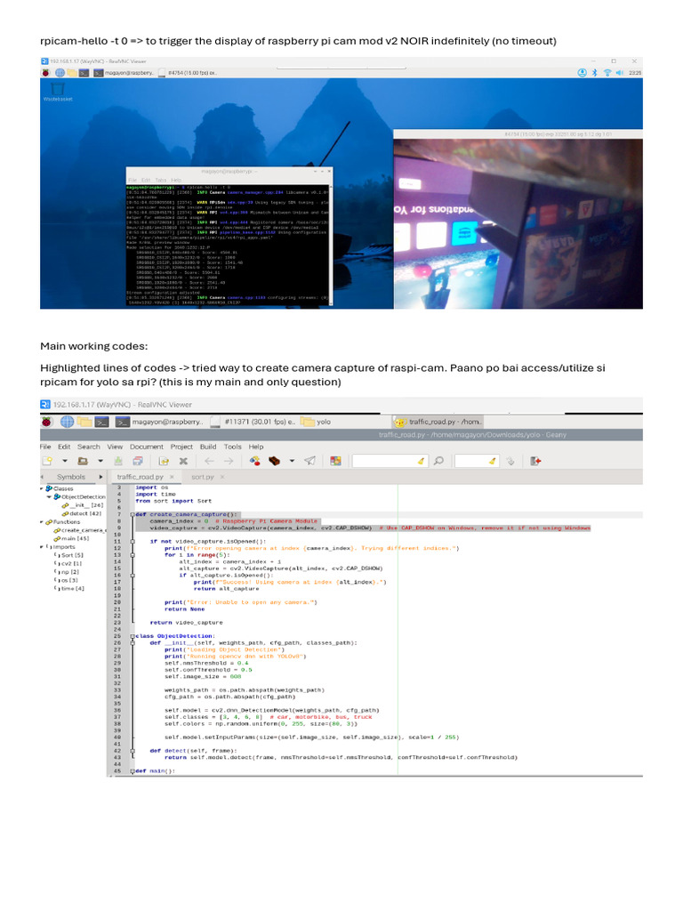 Rpicam-Comp Vision | PDF