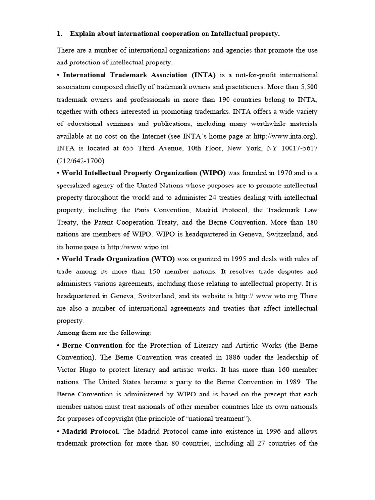 What is Patent Rights | PDF | Patent | World Intellectual Property ...