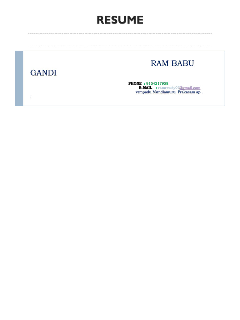 Bhavana Panthagani | PDF