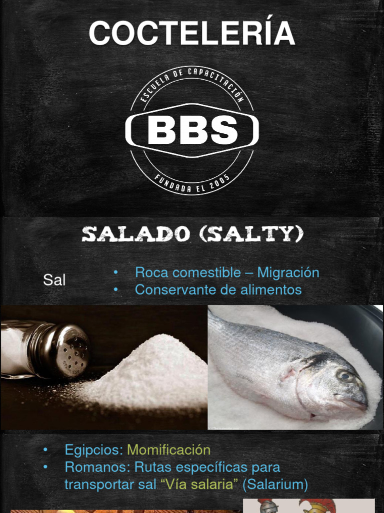 Clase 4 - Salado y Dulce | PDF | Melaza | sal