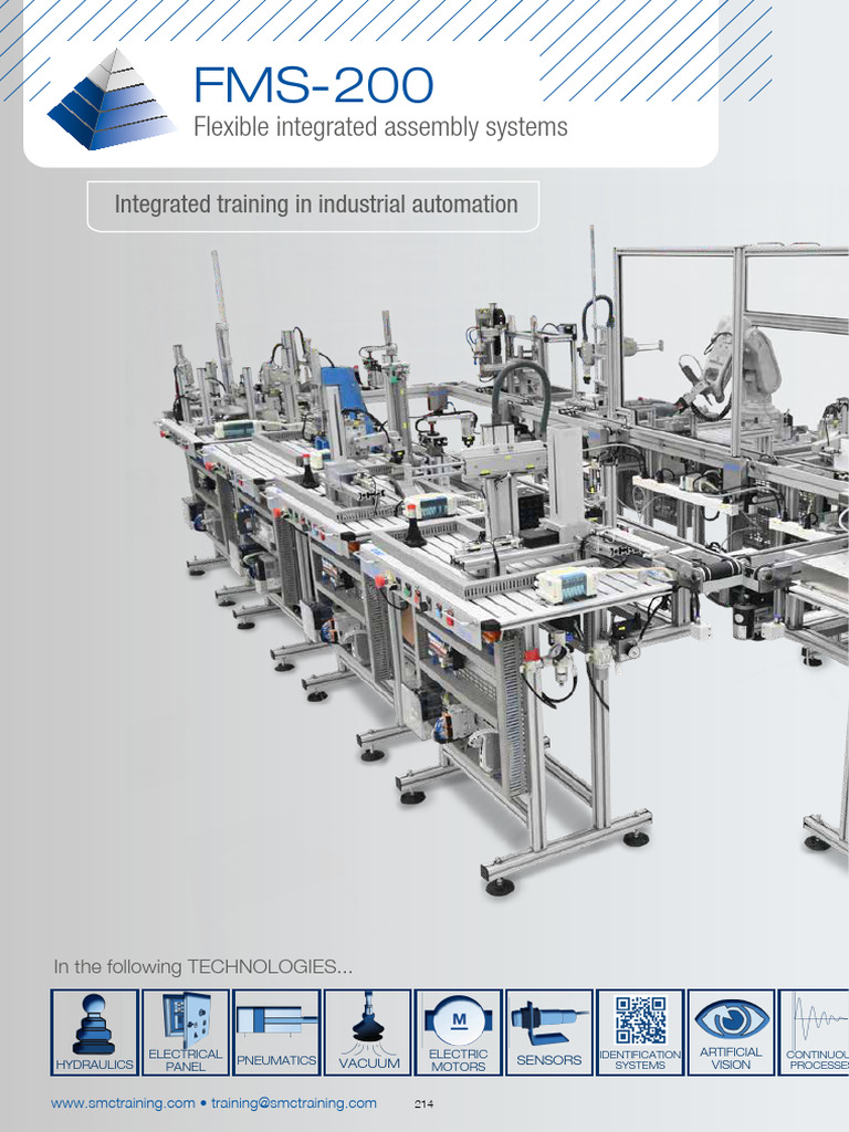 FMS-200 en | PDF | Actuator | Programmable Logic Controller