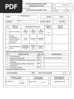 20.19 Safety Observation Card R3 | PDF | Workplace | Working Conditions