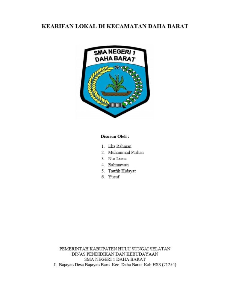 Budaya Bapapai di Daha Barat | PDF