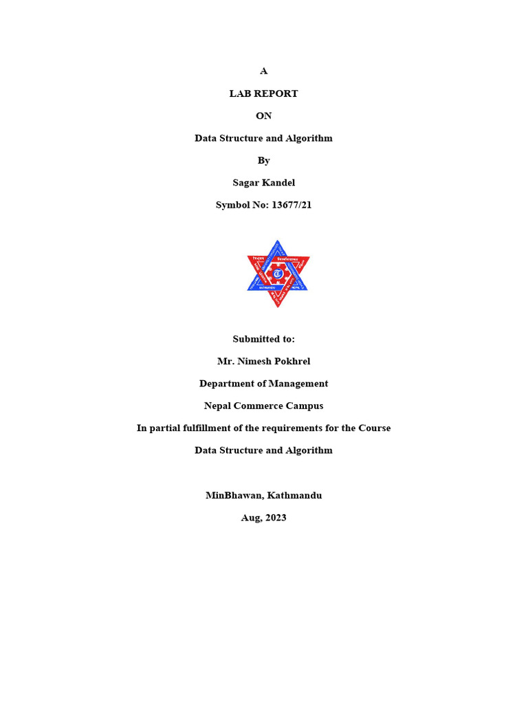 Nishchit Dsa | PDF | Computing | Computer Programming Nishchit Dsa | PDF | Computing | Computer Programming