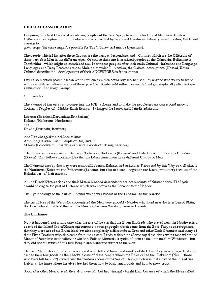 People Classification | PDF