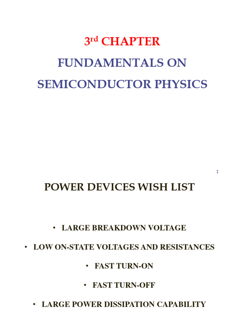 DSP-PSD - Lecture 2 - Chapter 3-4-X - 16.10.2023 | PDF | Semiconductors | Doping (Semiconductor)