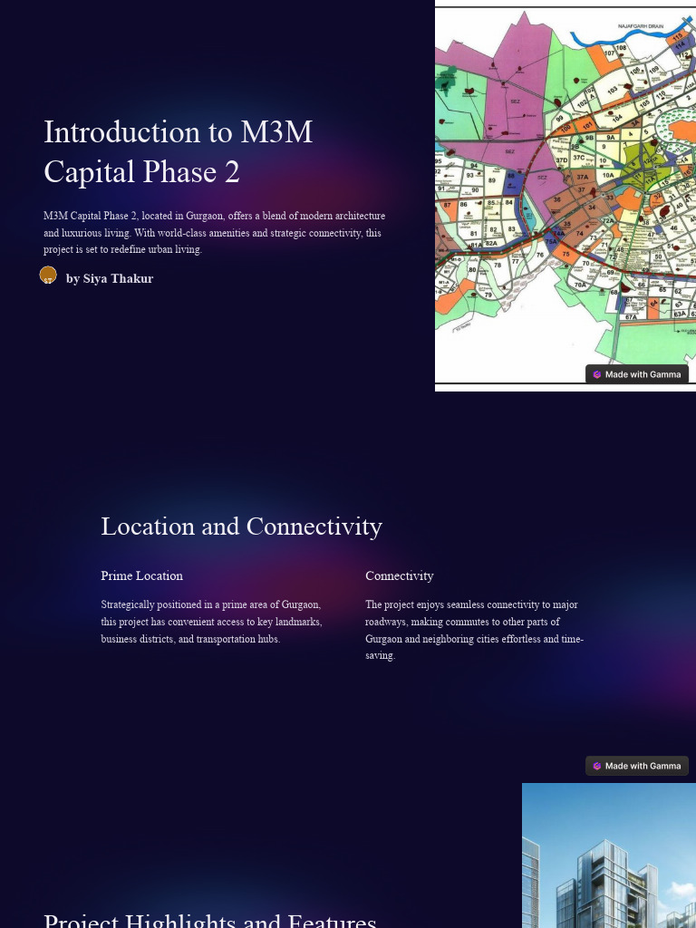 Introduction To M3M Capital Phase 2 | PDF