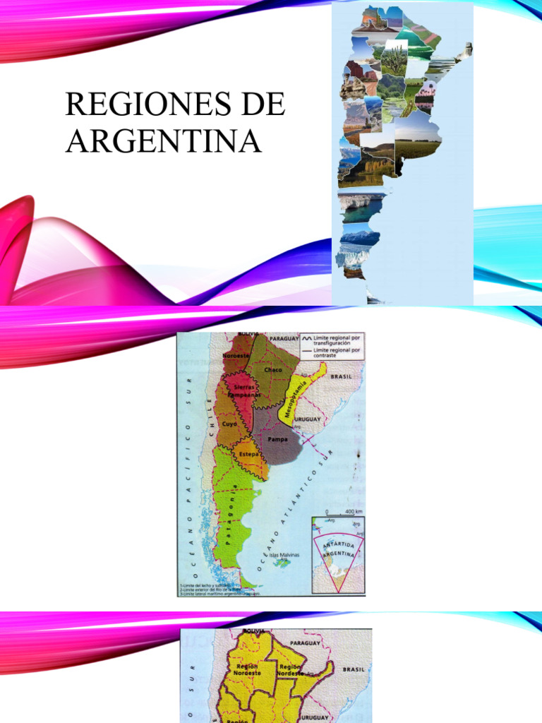 Regiones de Argentina Mapas | PDF