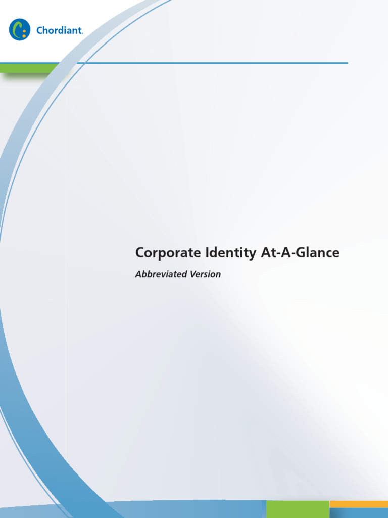 Chordiant Styleguide | PDF