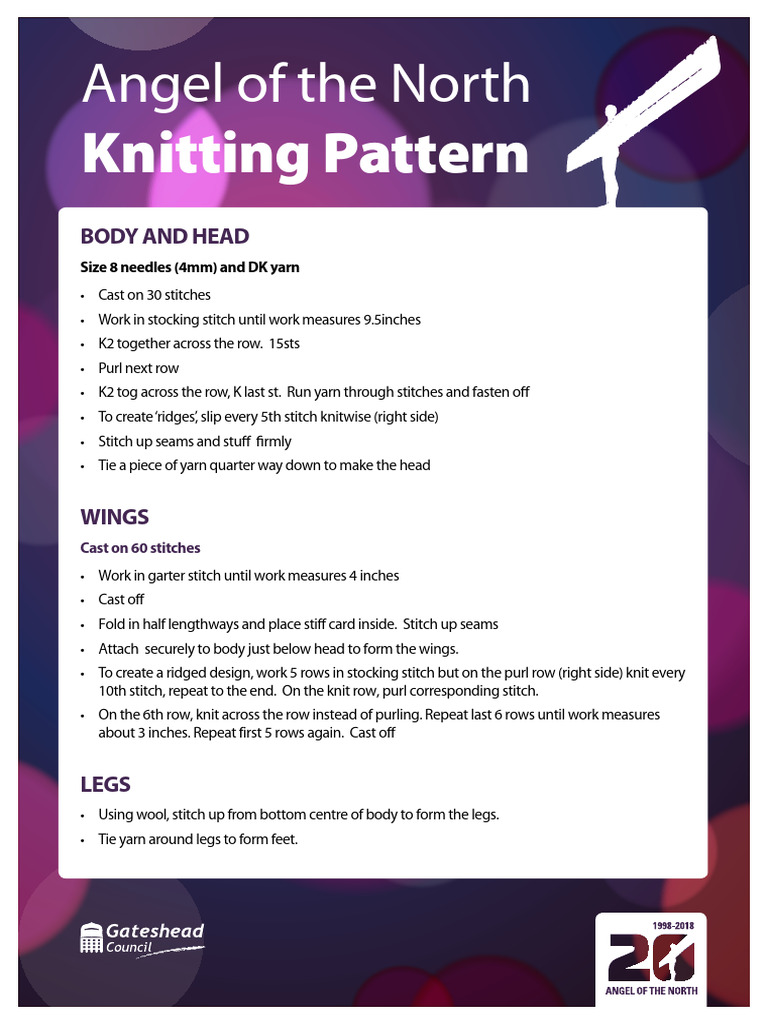 Angel Knitting Pattern | PDF