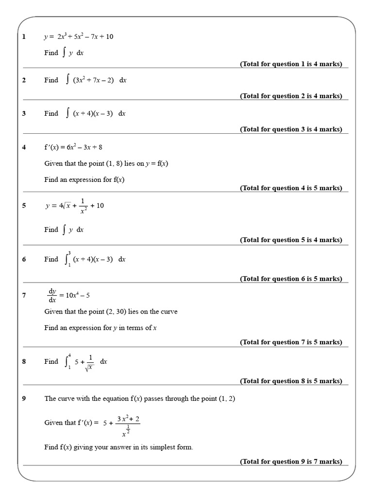 07 01 24 HW Integration | PDF | Theoretical Physics | Mathematical Concepts