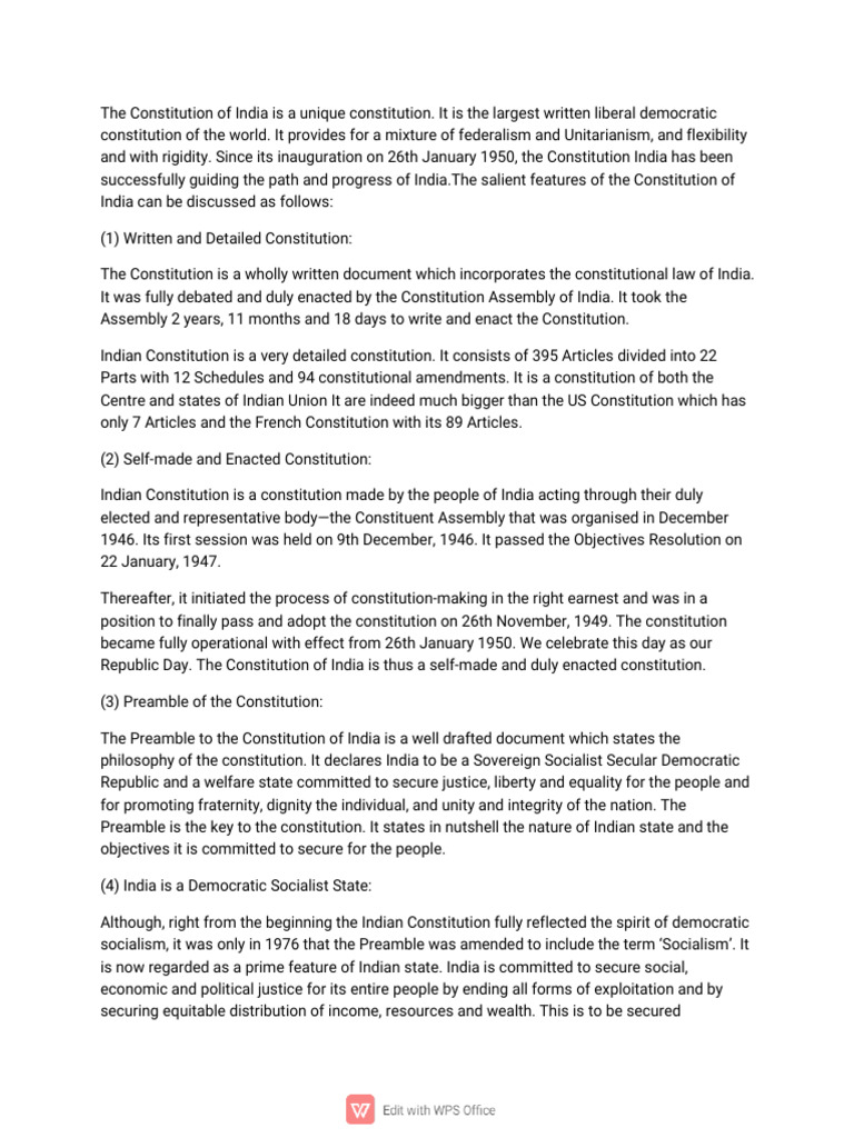 The Constitutio-WPS Office | PDF