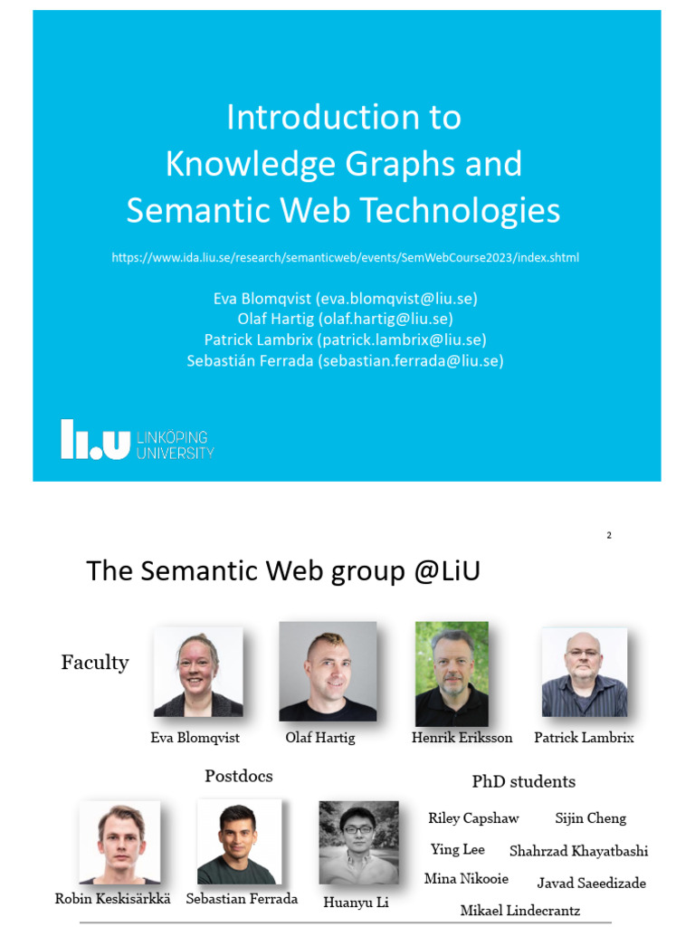 Course Introduction | PDF | Data | Knowledge Representation
